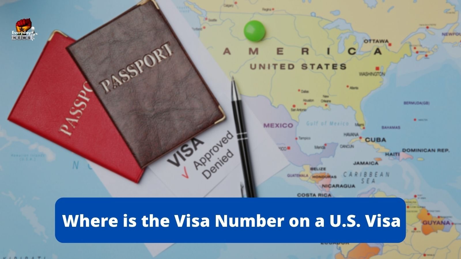 Where is the Visa Number on a US Visa - EverydayNewsGH, Ghana News ...